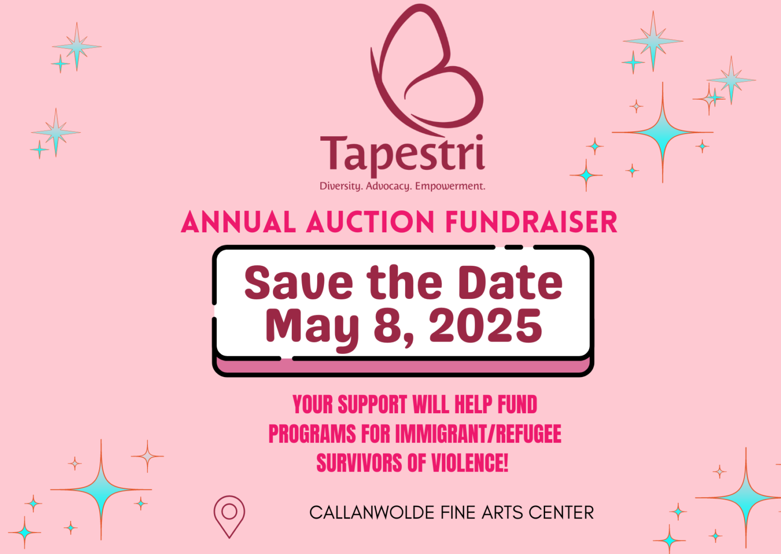11th Annual Fundraiser & Silent Auction – Tapestri